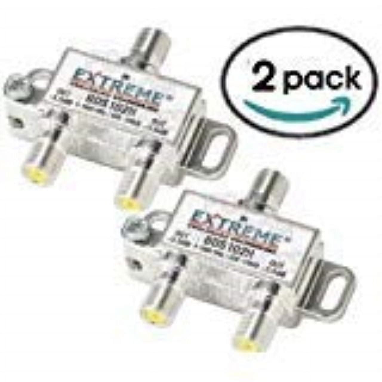 Cable TV Amps BDS102H 1GHz Coax Male to Female Cable Splitter with ...