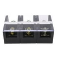Cable Terminal Strip Dual Rows Fixed High Current Screw Mount Wire