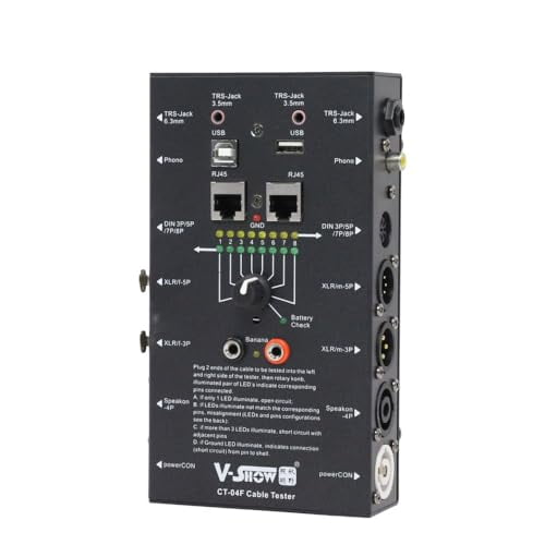Cable Tester - Line Finder Cables Checker 8-Way Switch Wire Tracker ...