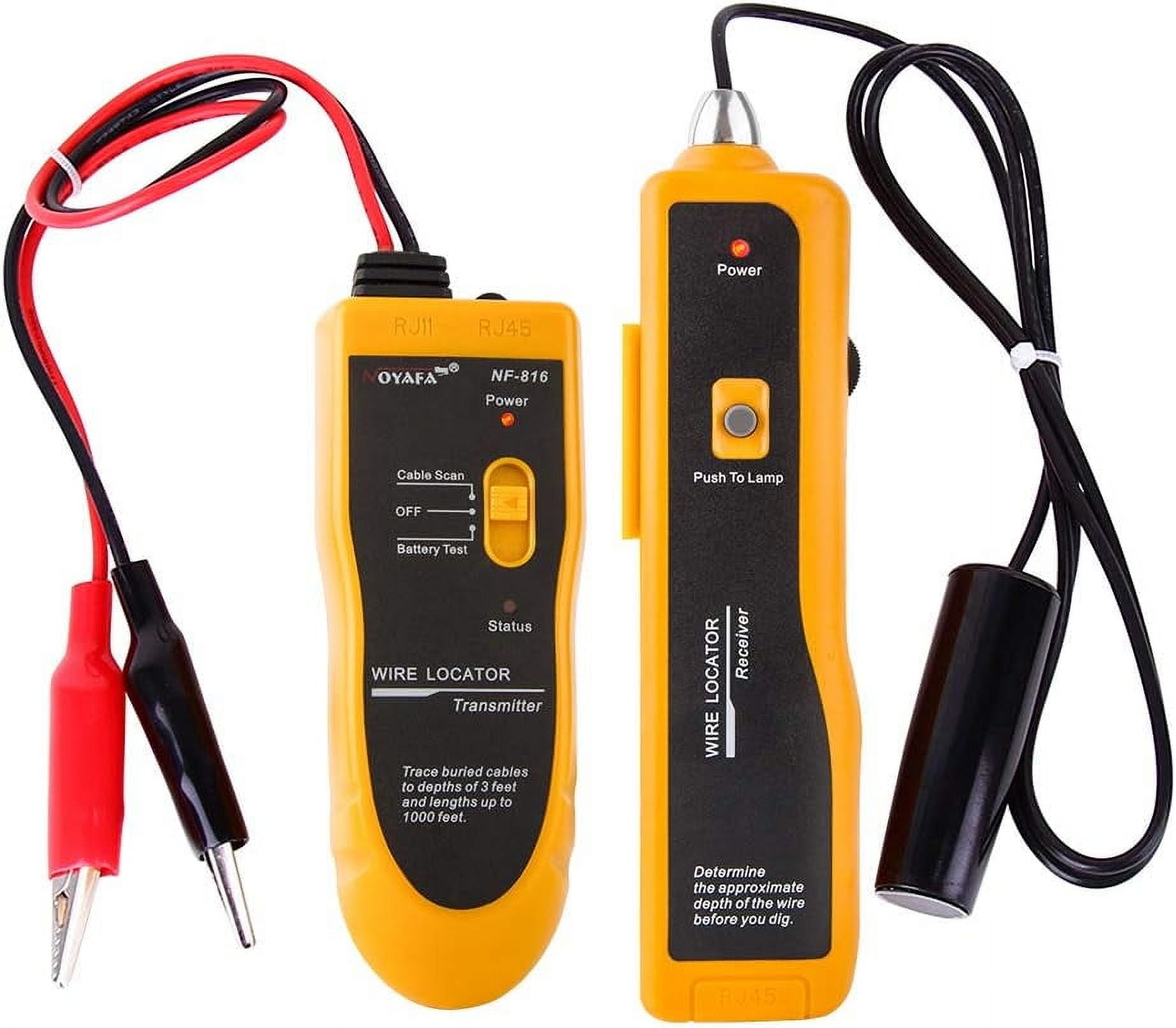 Cable Tester, Underground Wire Locator for Electrical Wire Tracer ...