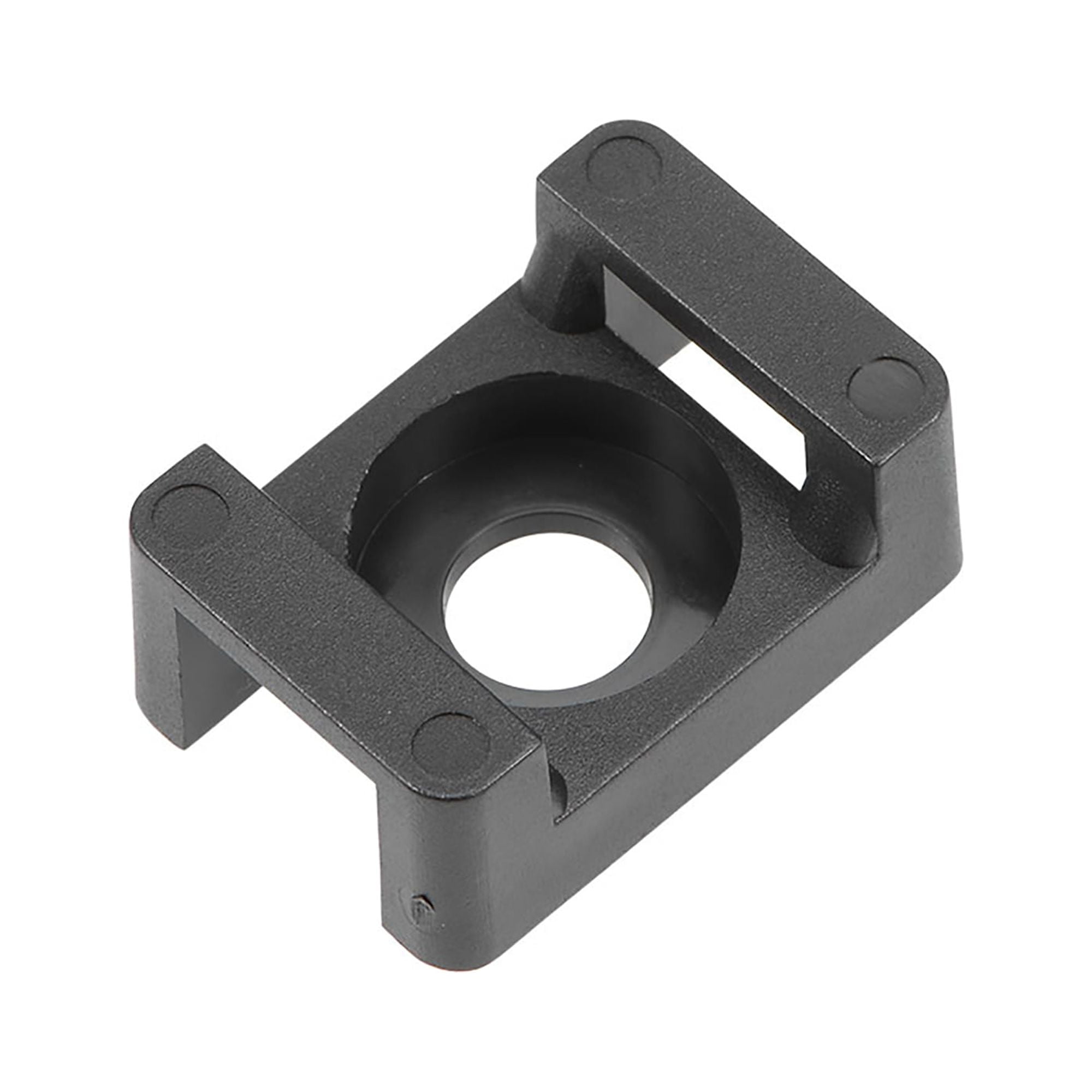 Cable Tie Base Saddle Type Mount Wire Holder Permanently Anchor To Wall ...