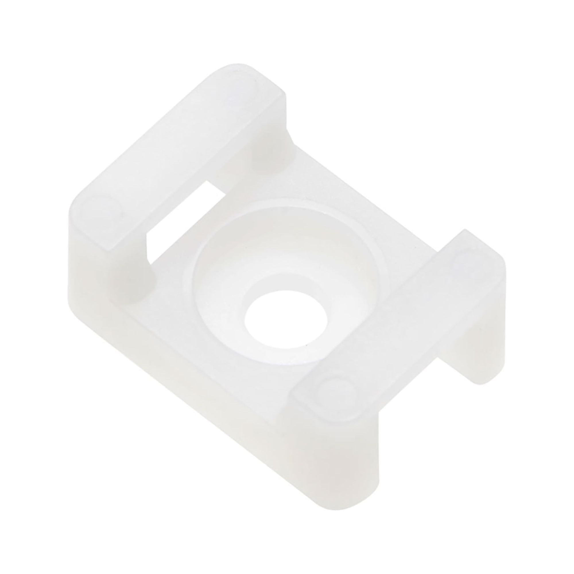 Cable Tie Base Saddle Type Mount Wire Holder Permanently Anchor To Wall ...