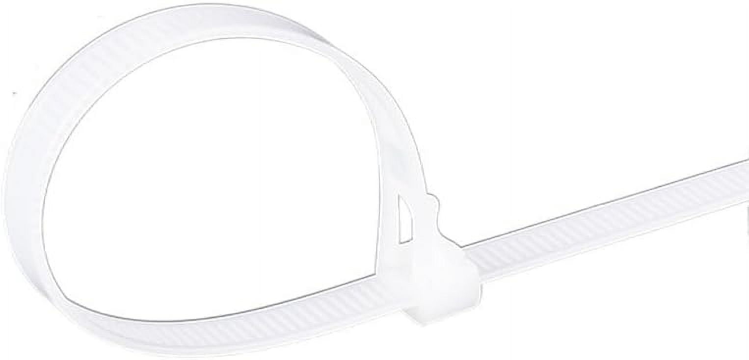 Cable Ties 100 PCS Retractable Nylon Cable Tie, Reusable Self-locking ...
