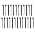 Cable Ties, 25PCS Self-Locking Non Slip Automotive Fasteners, Cable ...