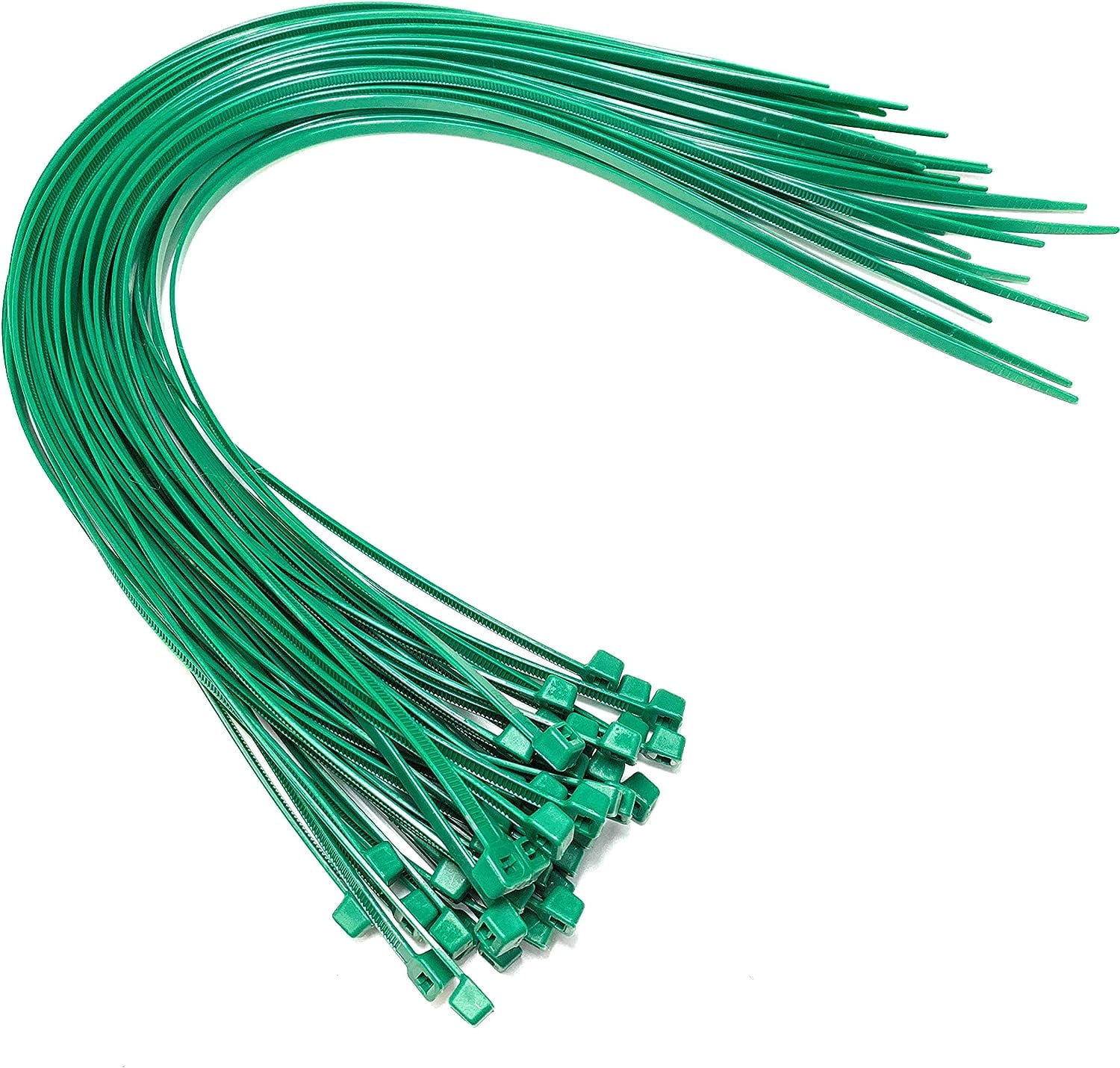 Cable Ties - 300mm x 4.8mm - 17.7" Extra Long Tie Wraps - Nylon Zip ...