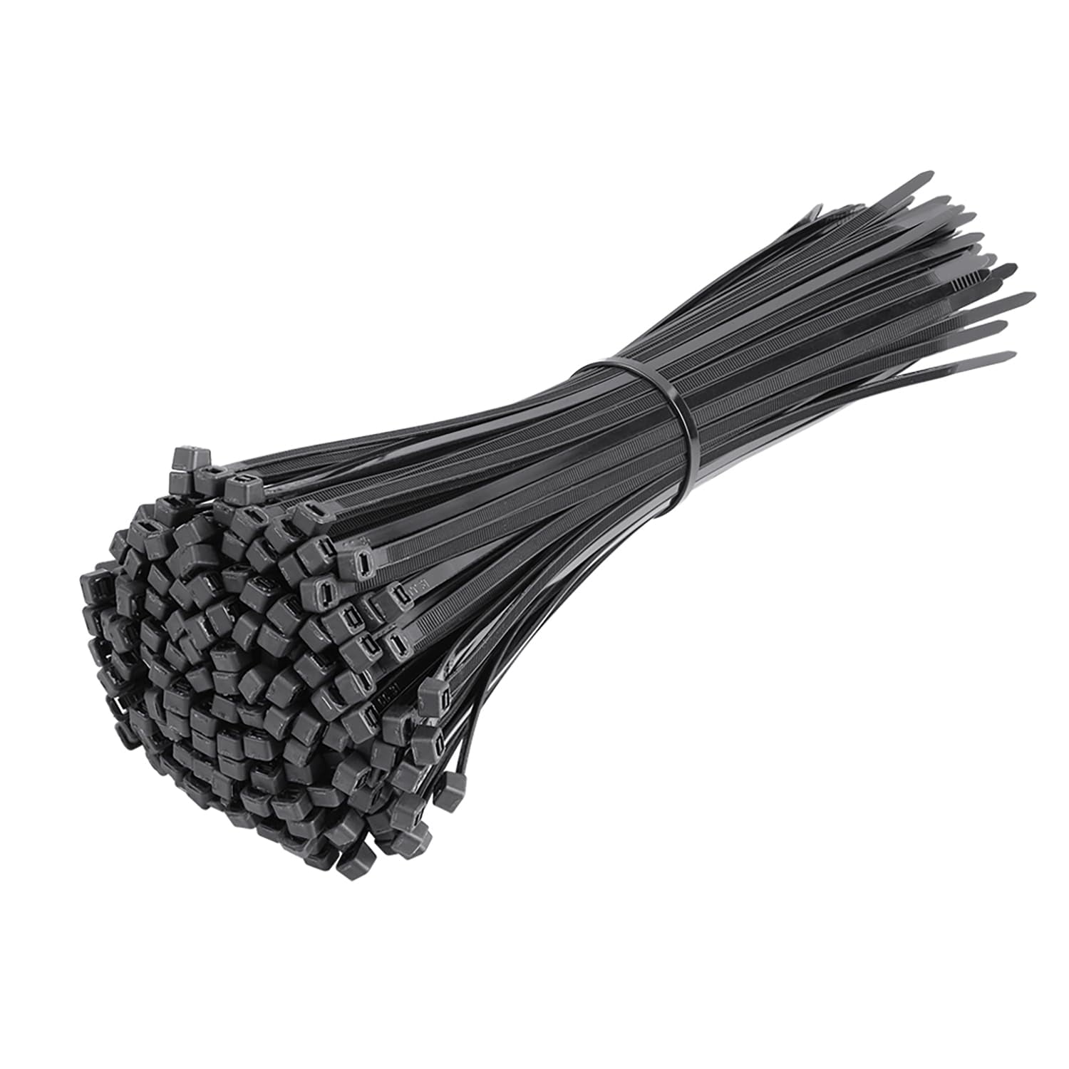 Cable Ties - 500 Pack 200mm x 3.6mm Black 8 inch Premium Ties Wraps ...