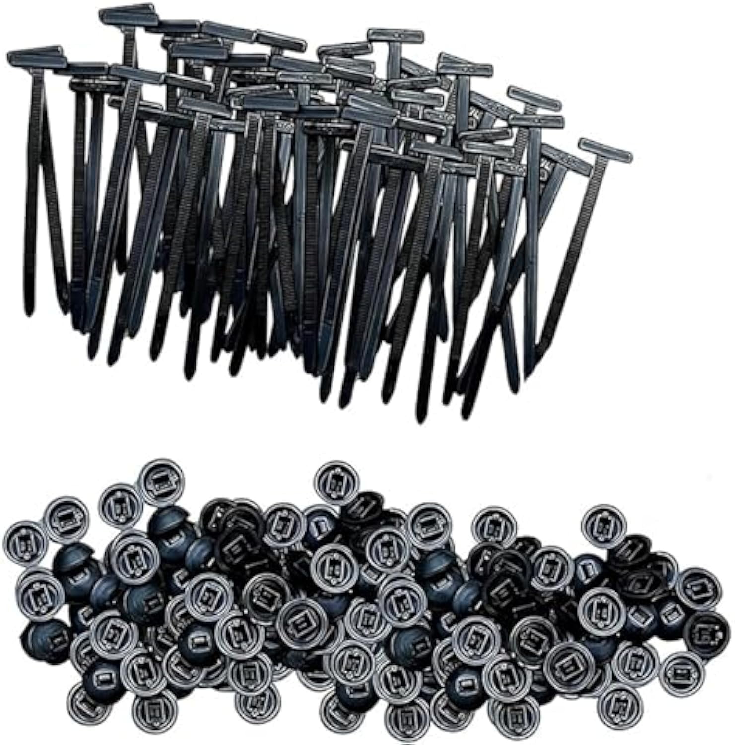 Cable Ties, Cables Ties, Multifunctional Heavy Duty Nylon Zip Ties ...