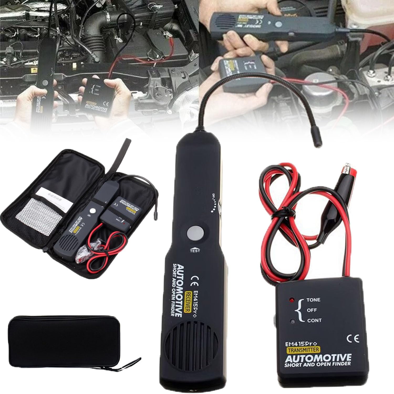 Cable Tracker Electrical, Em415pro Automotive Electrical Open&Short ...