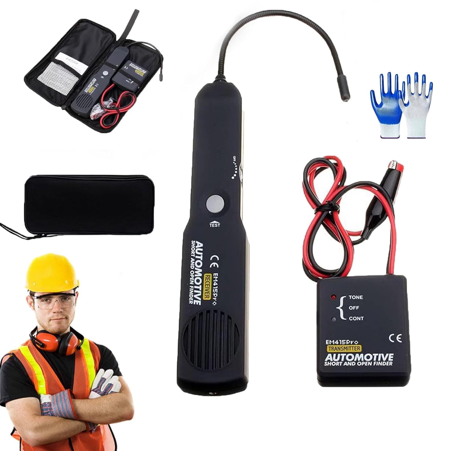 Cable Tracker Electrical, Em415pro Automotive Electrical Open&Short ...