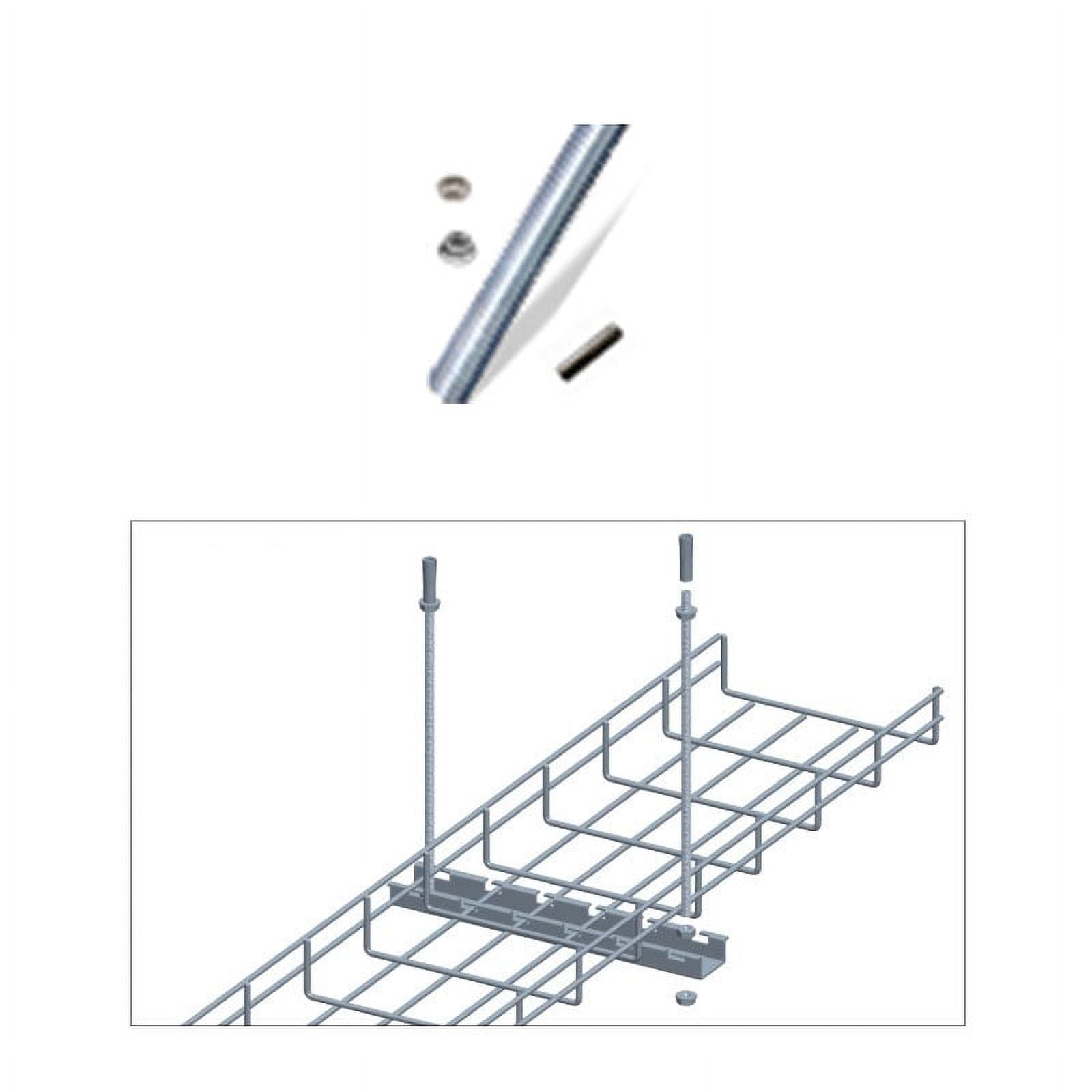 Cable Tray Screw Rod with Cement Wall Anchor Kit, 3' - Walmart.com