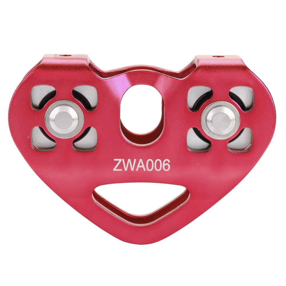 Cable Trolley Pulley,30KN Dual Pulley Zip Line Cable Trolley Outdoor ...