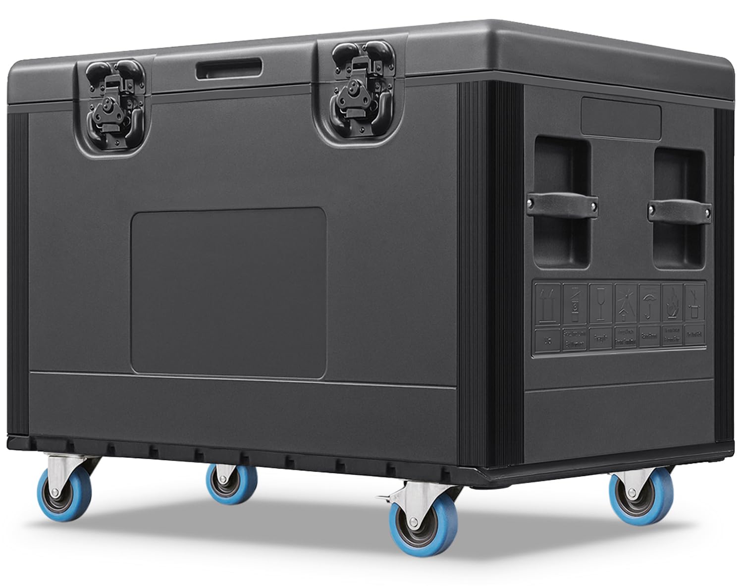 Cable Trunk 35"x22" ATA Road Case, Heavy Duty Utility Road Trunk Flight ...