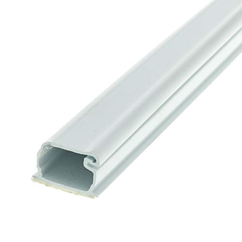 Cable Wholesale 1.75 inch Surface Mount Cable Raceway, White, Straight ...