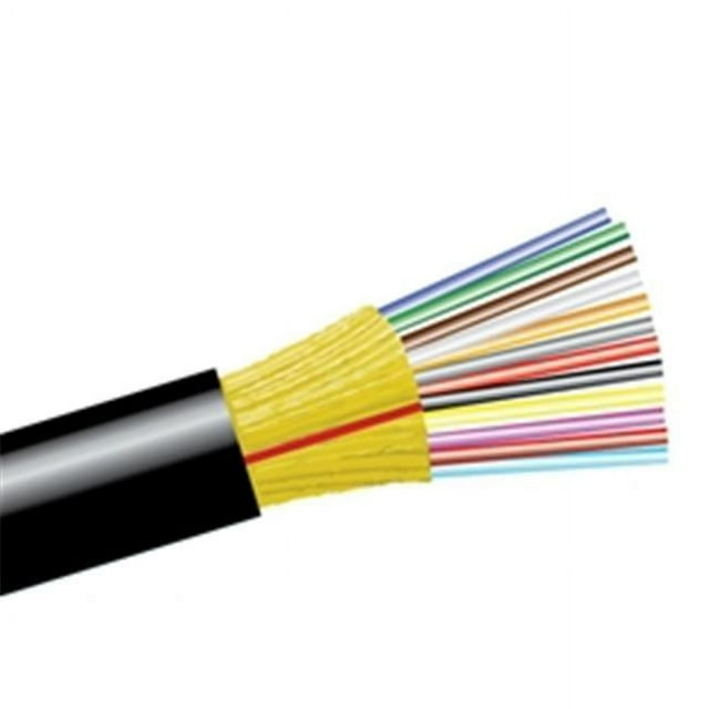 Cable Wholesale 12 Fiber Indoor/Outdoor Fiber Optic Cable, Multimode ...