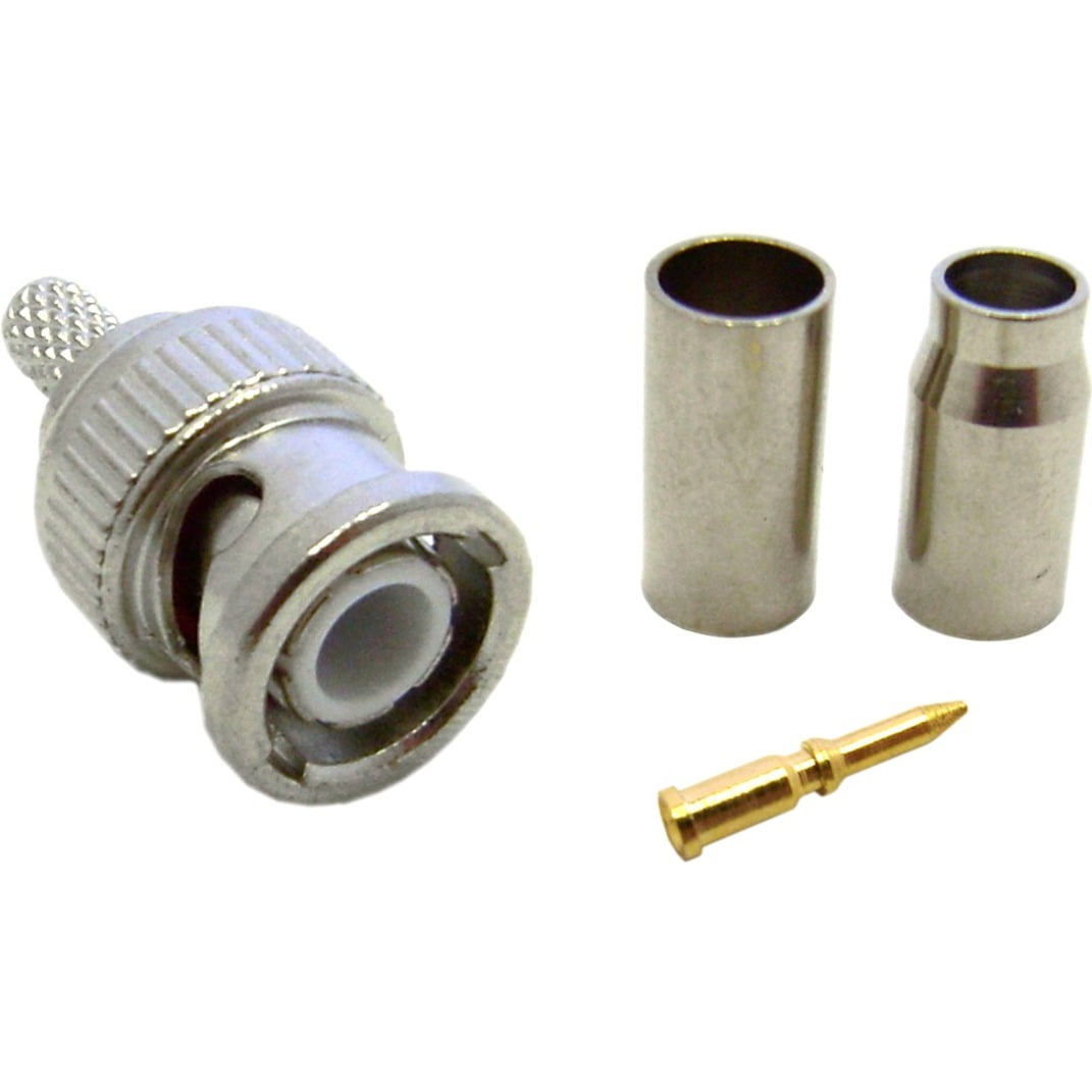 Cable Wholesale 31X1-06500 RG58 Stranded BNC Connector, 3 Piece Set ...