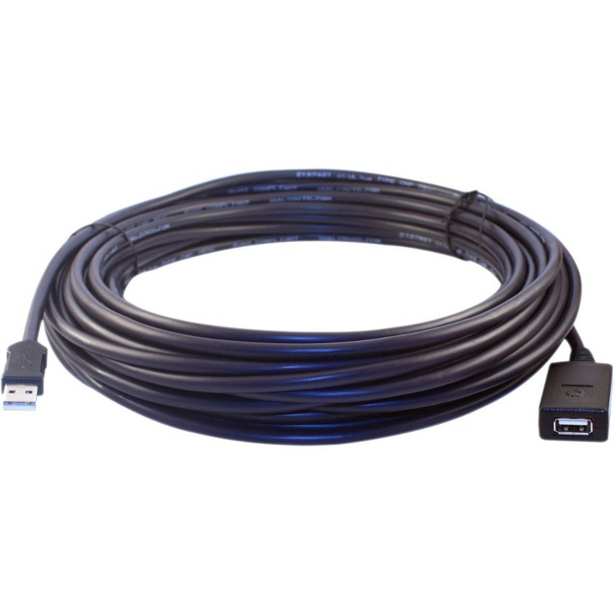 Cable Wholesale 35 ft. Plenum USB 2.0 High Speed Active Extension Cable ...