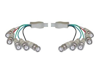 5 BNC Male to 5 BNC Male RGBHV High Resolution Coaxial Cable, Double ...
