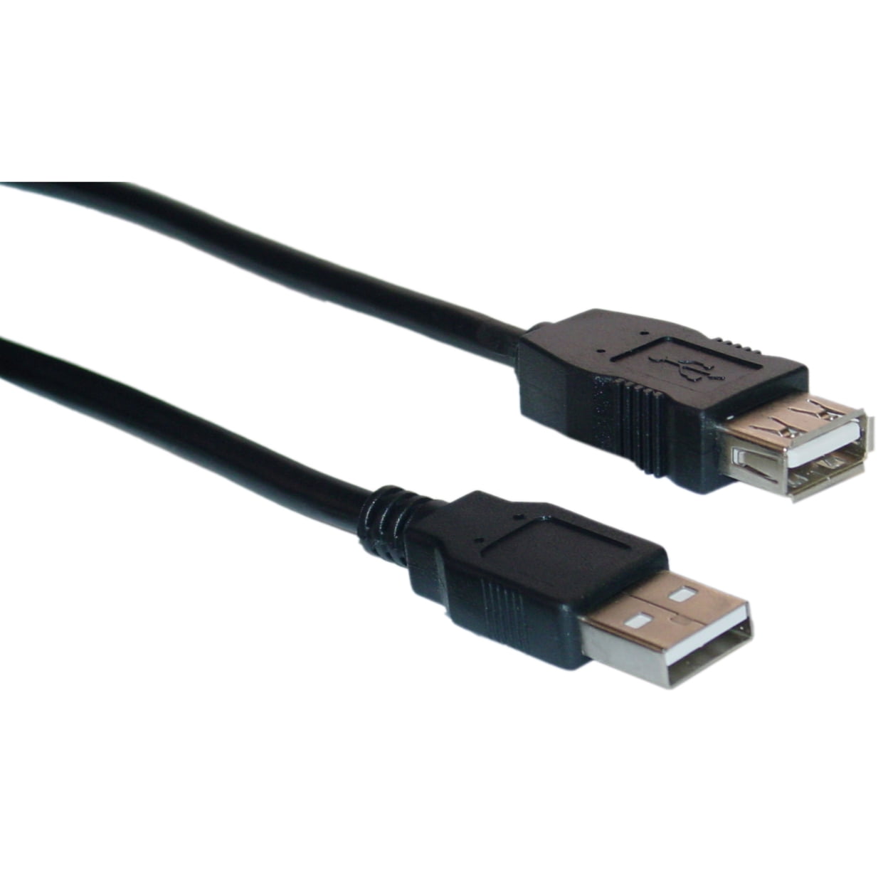 Cable Wholesale 10U2-02101EBK Black USB 2.0 Extension Cable, Type A ...