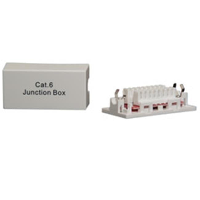 Cable Wholesale Cat6 Inline Junction Box, 110 Punch Down Type - Walmart.com