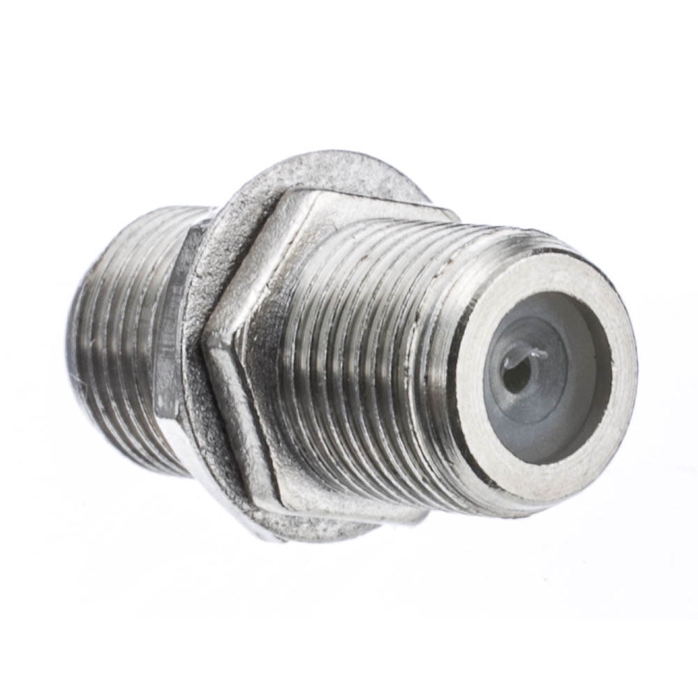 Cable Wholesale 200-053 F-Pin Coaxial Coupler, Female - Walmart.com