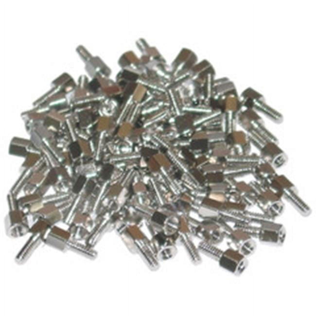 Cable Wholesale Hex Nut Jack Screw, 100 Pieces, # 4 - 40, 11. 40mm ...