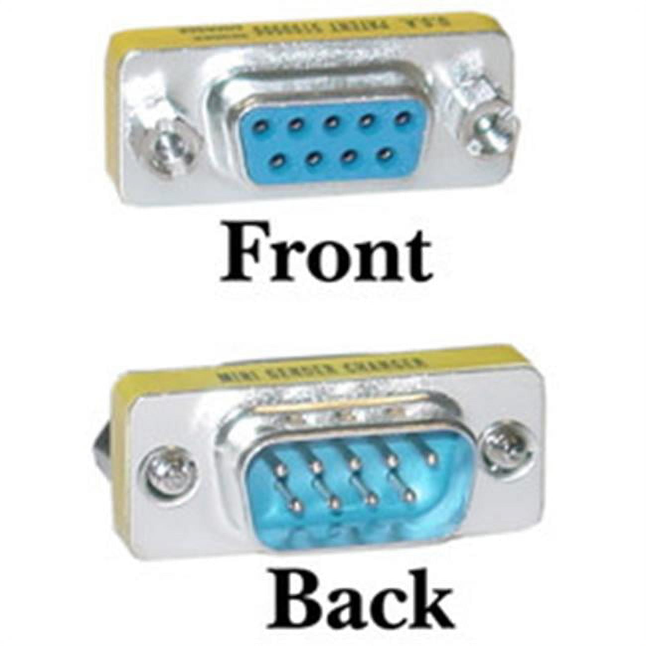 Cable Wholesale Modular Adapter - DB9 Female to RJ45 Jack ,Black ...