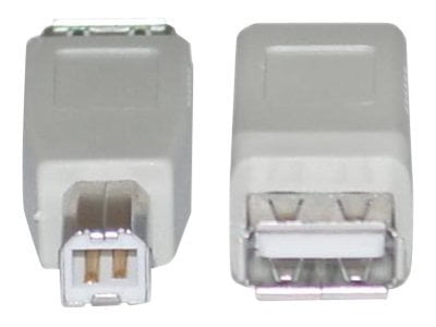 Cable Wholesale USB A to B Adapter with Type A Female to Type B Male ...