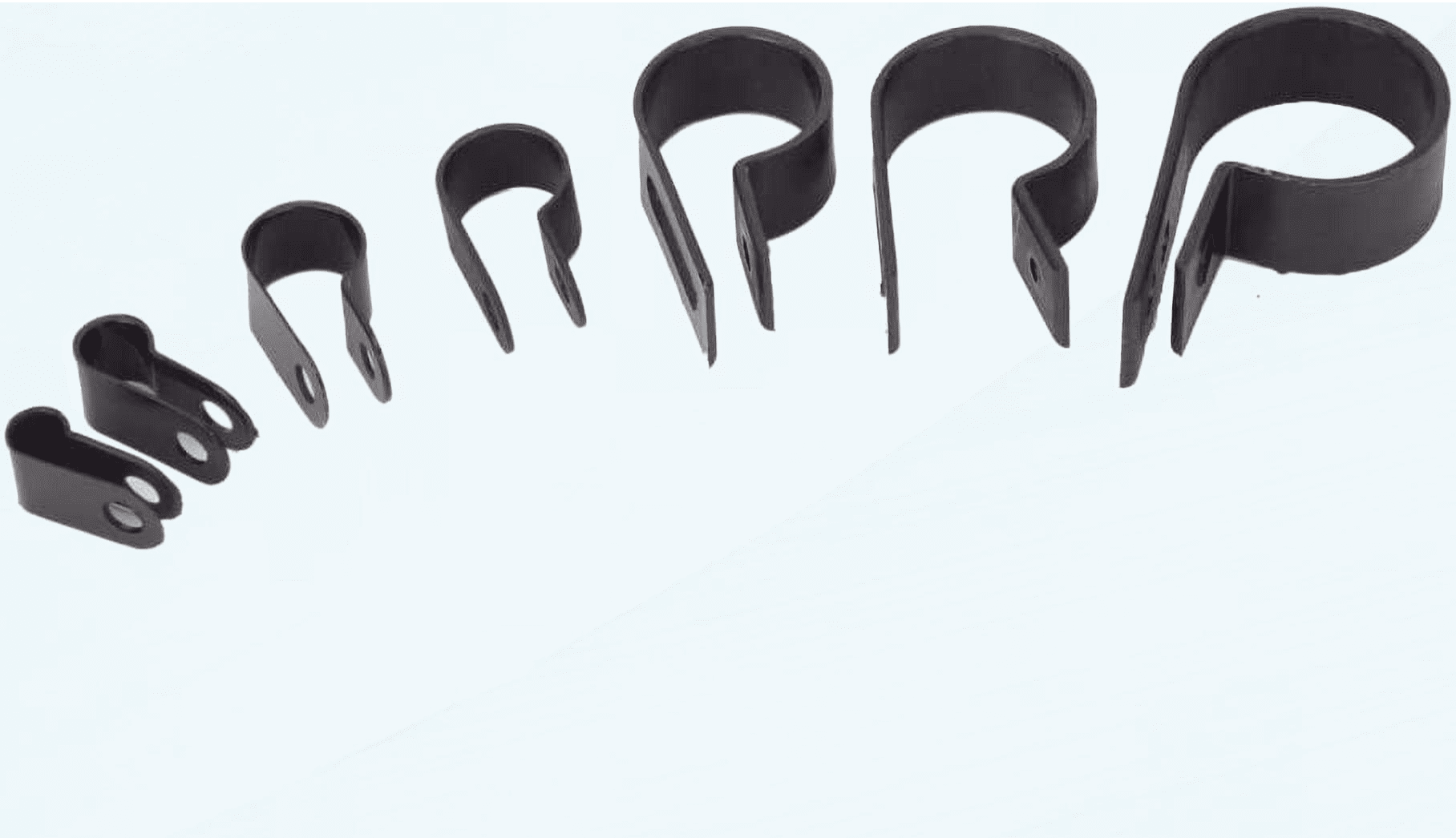 Cable Wire Nylon Cable Clip R-Type P-Type Nylon Cable Clamp for Cables ...