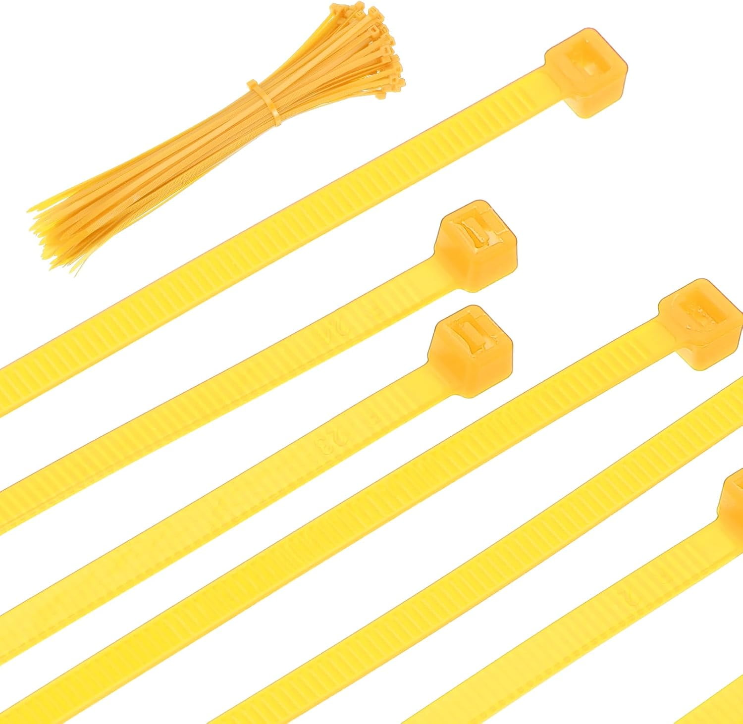 Cable Zip Ties 12 Inch, 100 Pcs Self-Locking Nylon Wire Tie Wraps Heavy ...