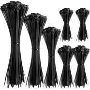Cable Zip Ties, Black Assorted Sizes ,Multi-Purpose Self-Locking Nylon ...