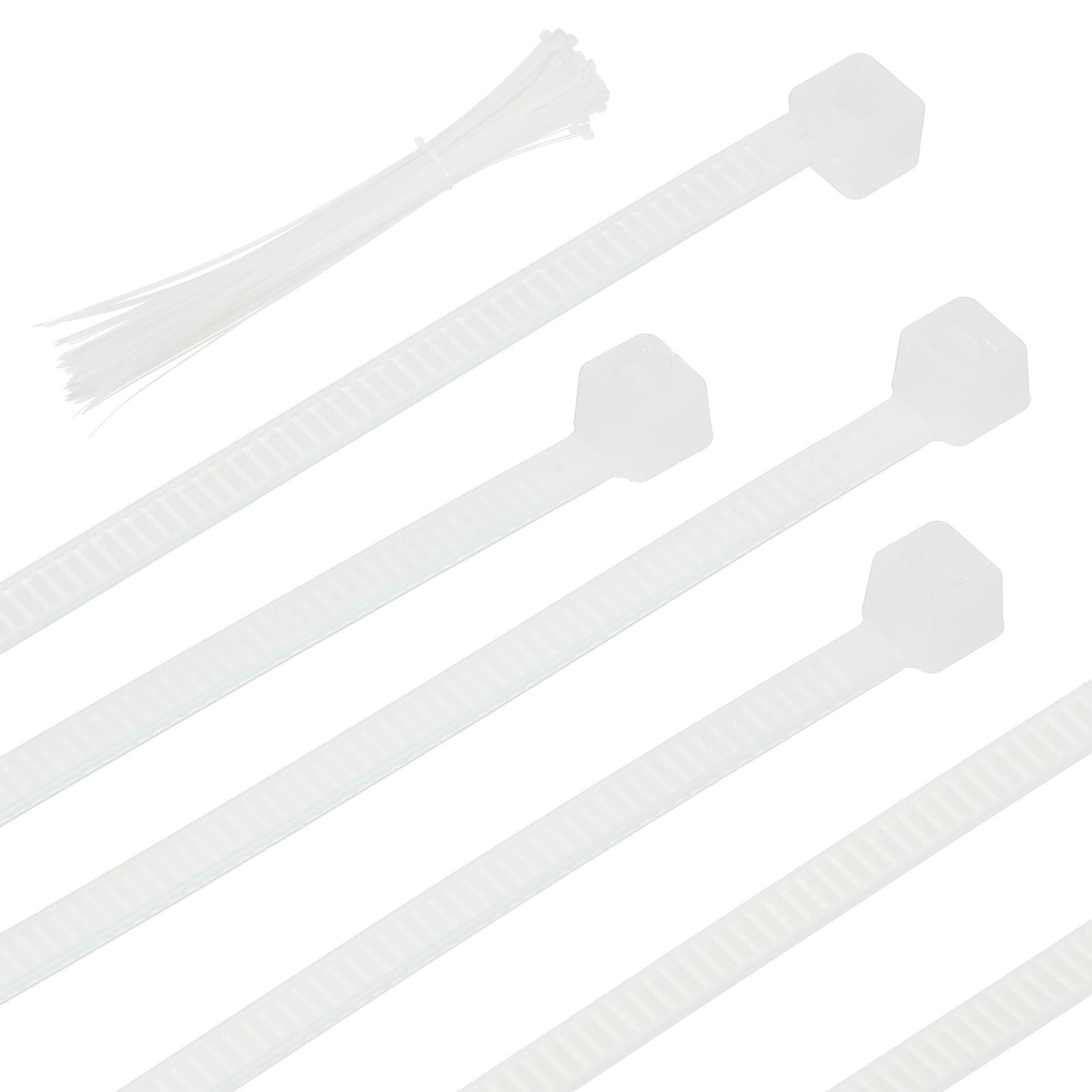 Cable Zip Ties Self-Locking Nylon Wire Tie Wraps Heavy Duty Cord ...