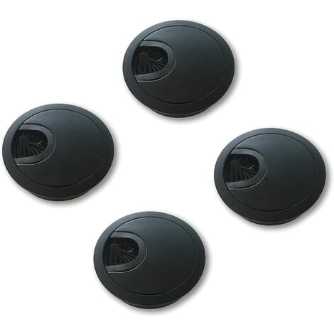 Cable channel cover, circular wire Ø 50mm, for installation on office ...