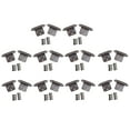 Cable clips Cabinet Door Hinges 10 Pair Pack (20 Pieces) Closing Face ...