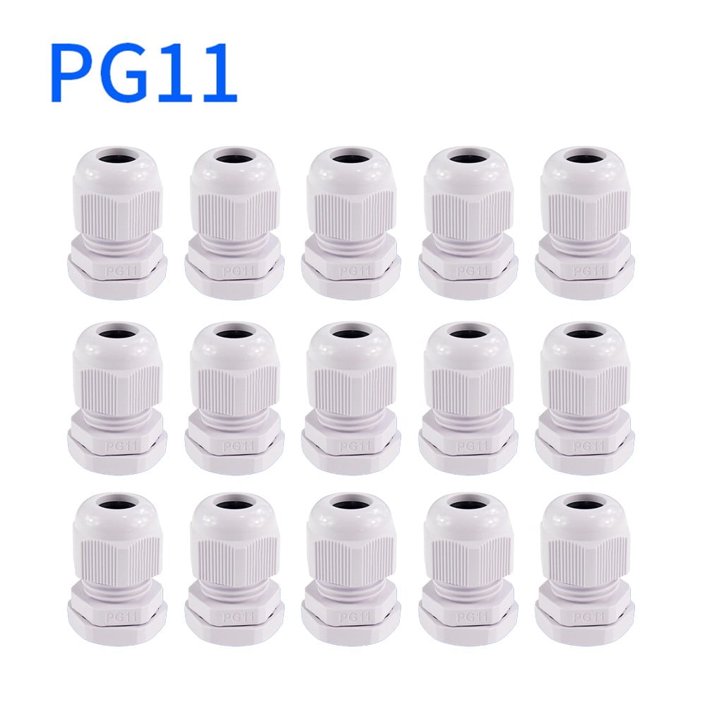 Cable connector plastic nylon waterproof connector PG type fixed ...