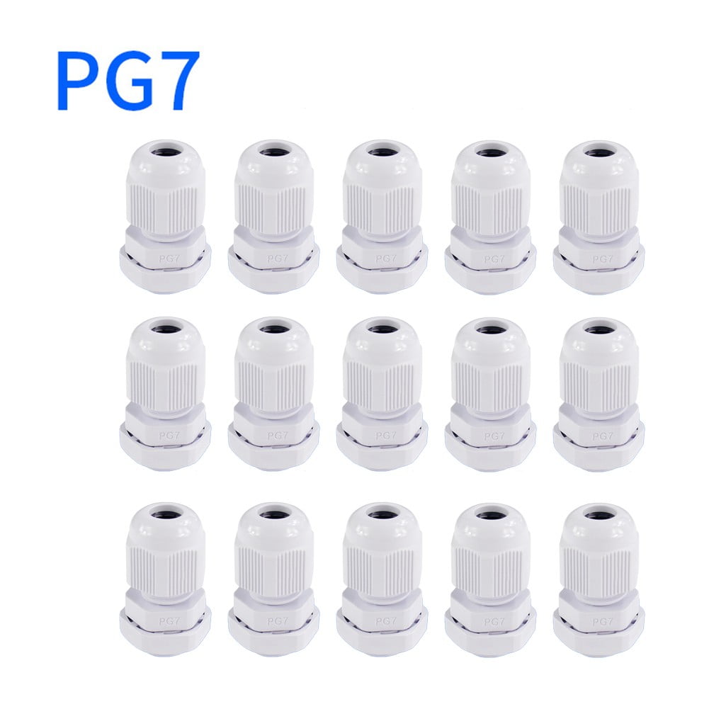 Cable connector plastic nylon waterproof connector PG type fixed ...