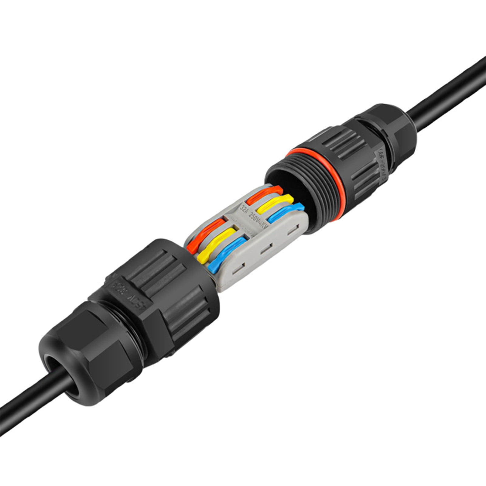 Cable joiner electrical sleeve, outdoor wire connector for garden ...