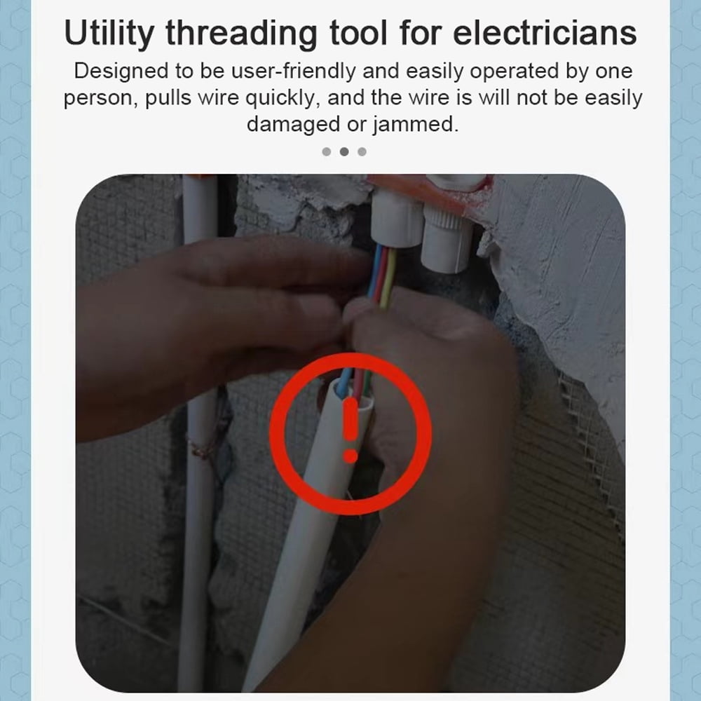 Cable threading device,Tool Wire Professional Wire Auxiliary Tool 86 ...