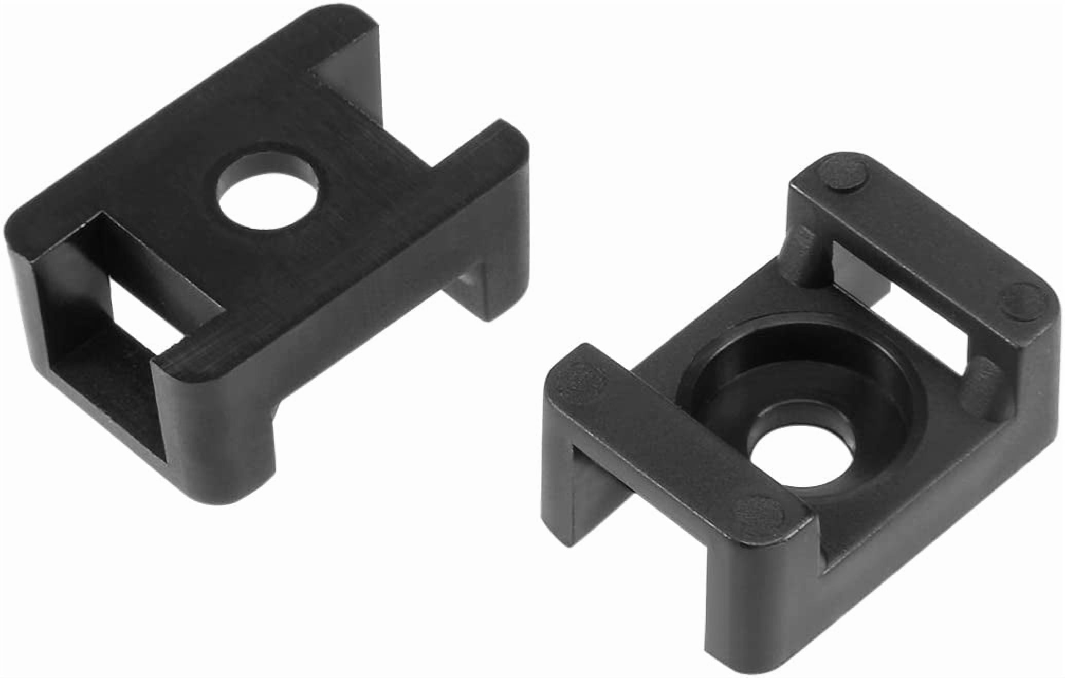 Cable tie mounting base saddle type wire clamp nylon 9.2 hole width ...