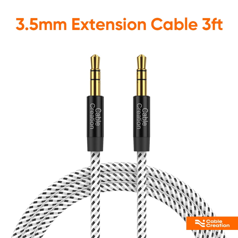 CableCreation 3.5mm Audio Auxiliary Cable 3ft , 3.5mm to 3.5mm Stereo ...