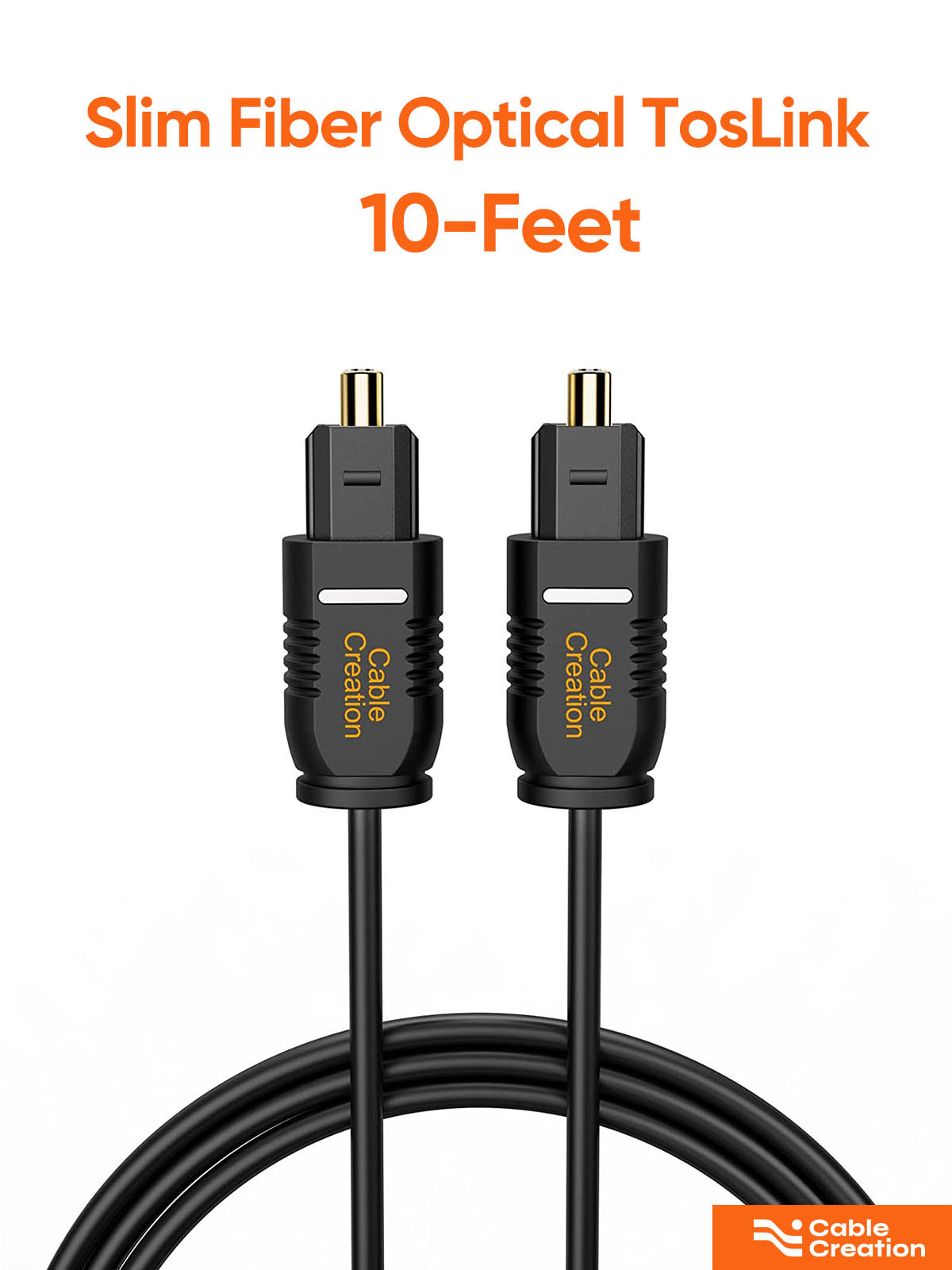 OMNIHIL Replacement 2-Pack (10FT) Optical Digital Cable for Nyrius ...