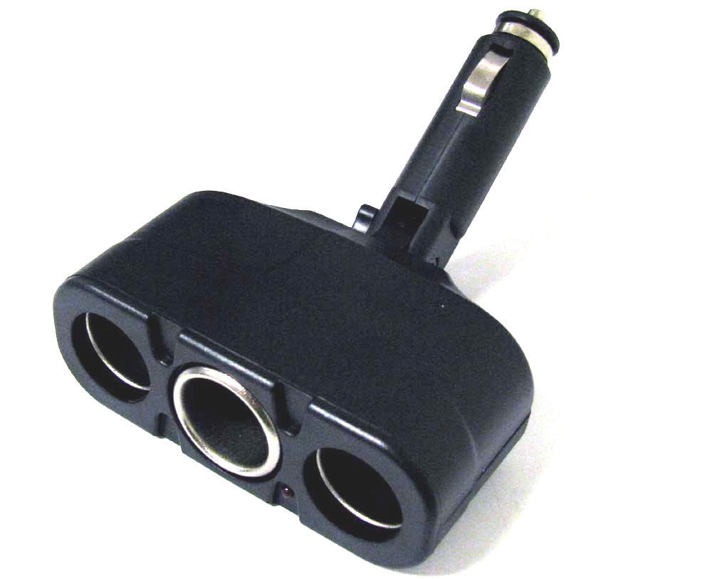 CableVantage 3 Way Socket Splitter Car Cigarette Lighter Charger ...
