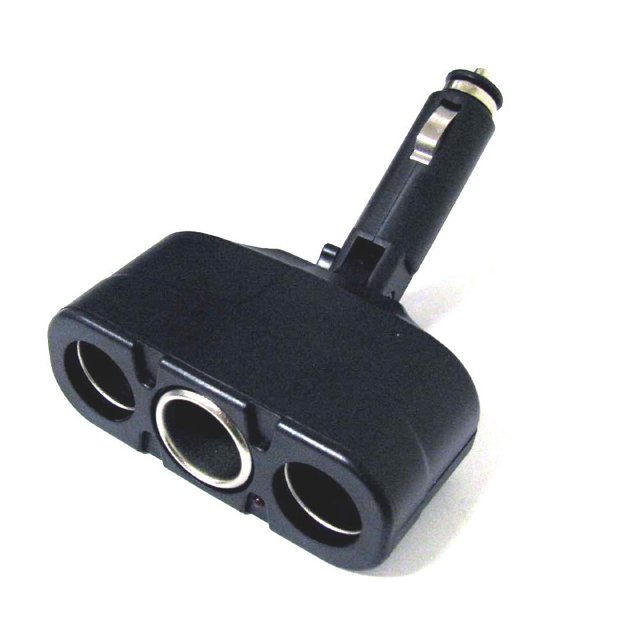 CableVantage 3 Way Socket Splitter Car Cigarette Lighter Charger ...