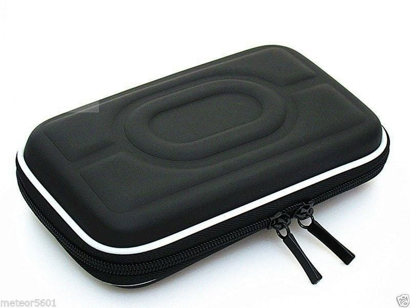 CableVantage Hard Carry Case for 2.5" HDD & GPS Garmin Nuvi, Black ...