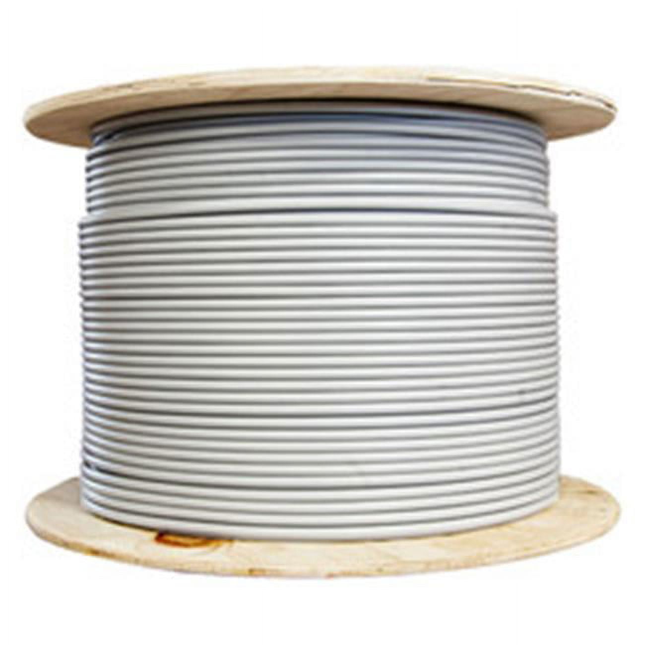CableWholesale 100 ft. Bulk Cat6a Gray Ethernet Cable with Stranded ...