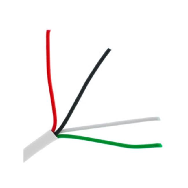 CableWholesale 1000 ft. 22AWG 4C Plenum Security Cable - Stranded - CMP ...
