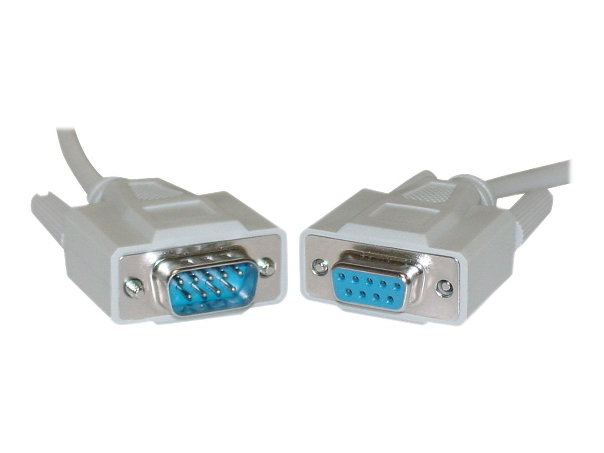 CableWholesale 10D1-20215 Null Modem Cable DB9 Male to DB9 Female UL ...