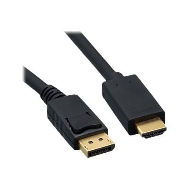 CableWholesale 10H1-64115 15 ft. DisplayPort to HDMI Cable ...