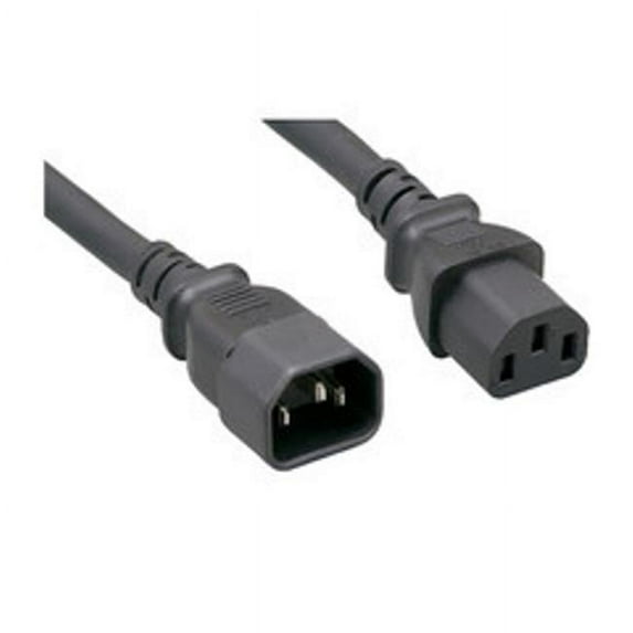 CableWholesale 10W2-02212 12 ft. 14 AWG & 15A C13 to C14 Computer ...
