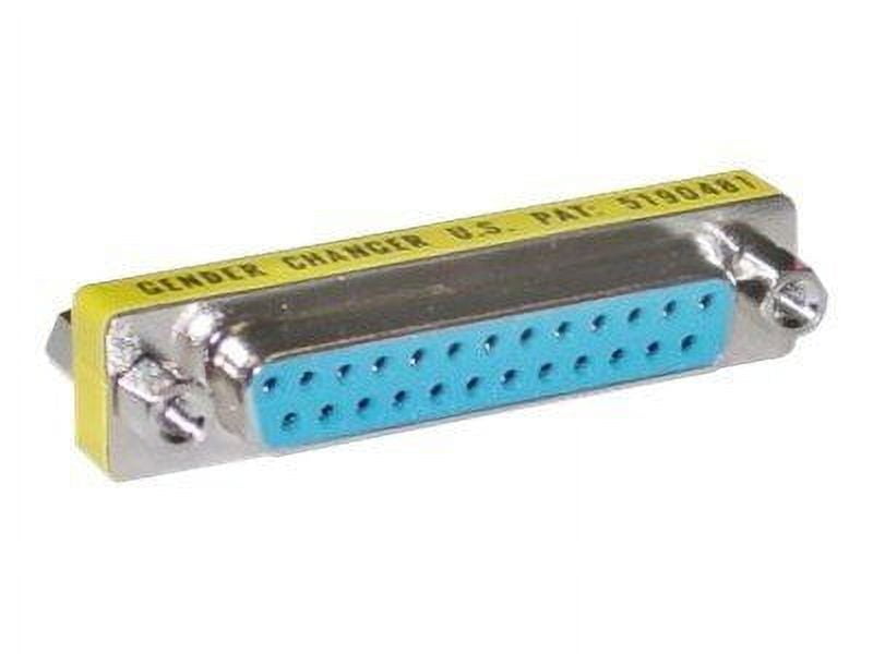 CableWholesale 31D3-22400 Serial Mini Gender Changer- Coupler- DB25 ...