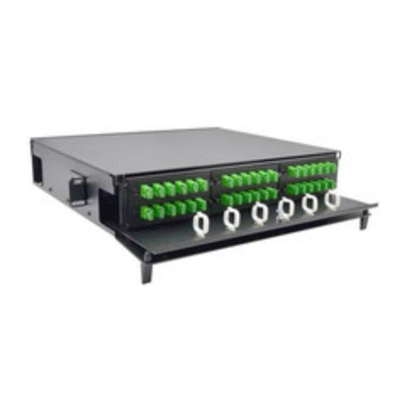 Hubbell Premise Wiring Patch Panel,3.46in.H,6 Category,Steel HP648 ...